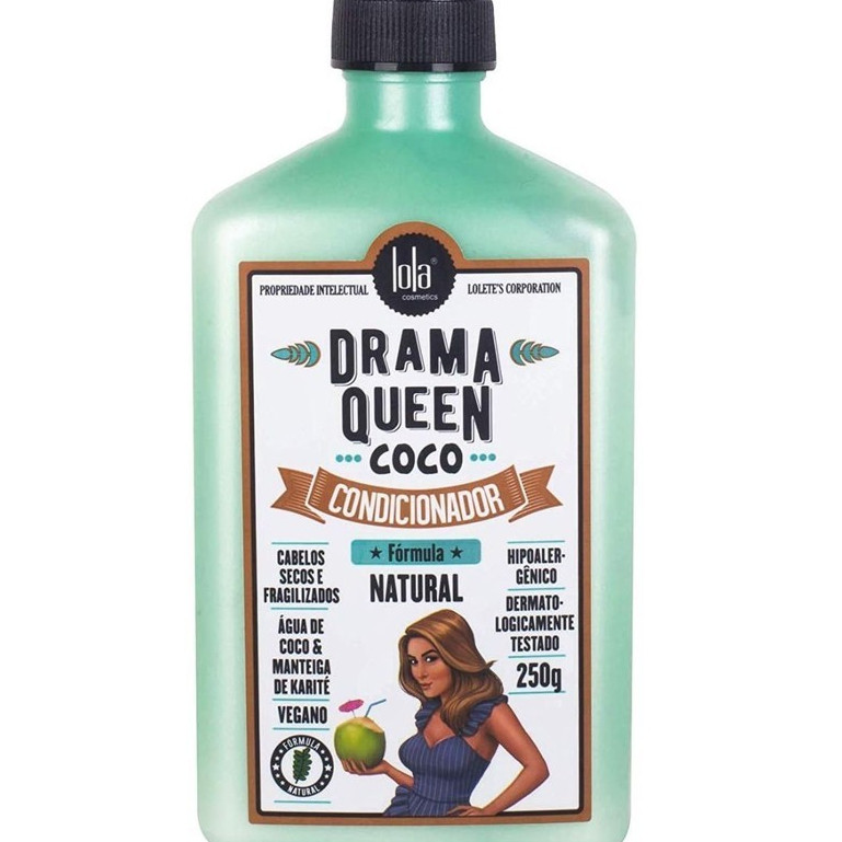 Lola Cosmetics Condicionador Lola Drama Queen Coco 250g | Shopee Brasil