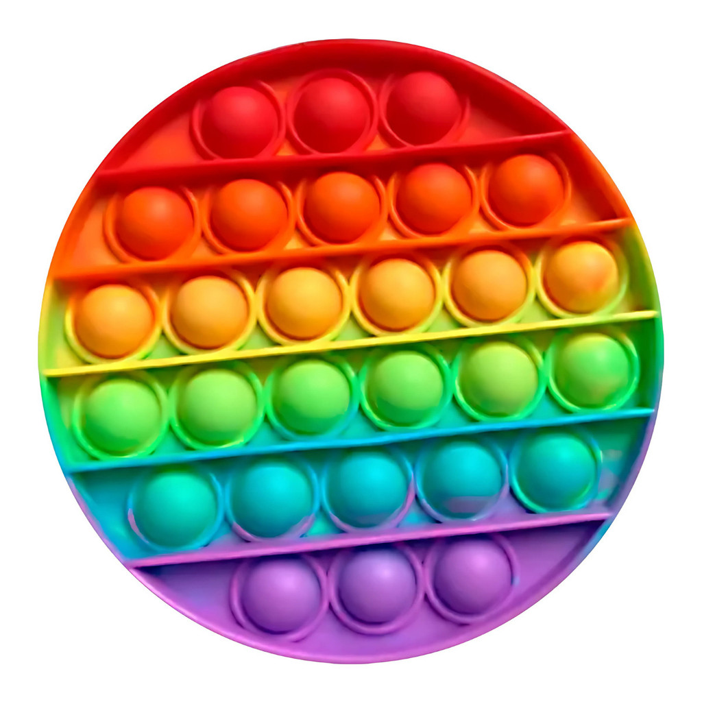 Pop It Colorido Circulo Anti-Estresse | Shopee Brasil