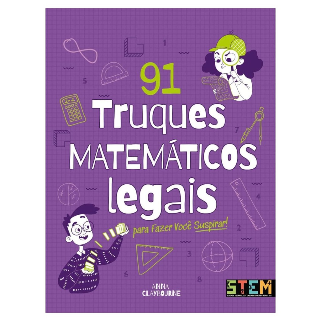 Livro - 91 Truques Matemáticos Legais - Pé da Letra | Shopee Brasil