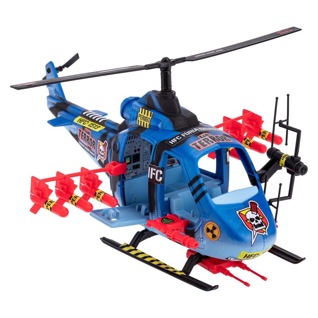 SOS COMMANDOS - GANG DO TERROR HELICOPTERO (INCLUI 1 FIGURA) | Shopee ...