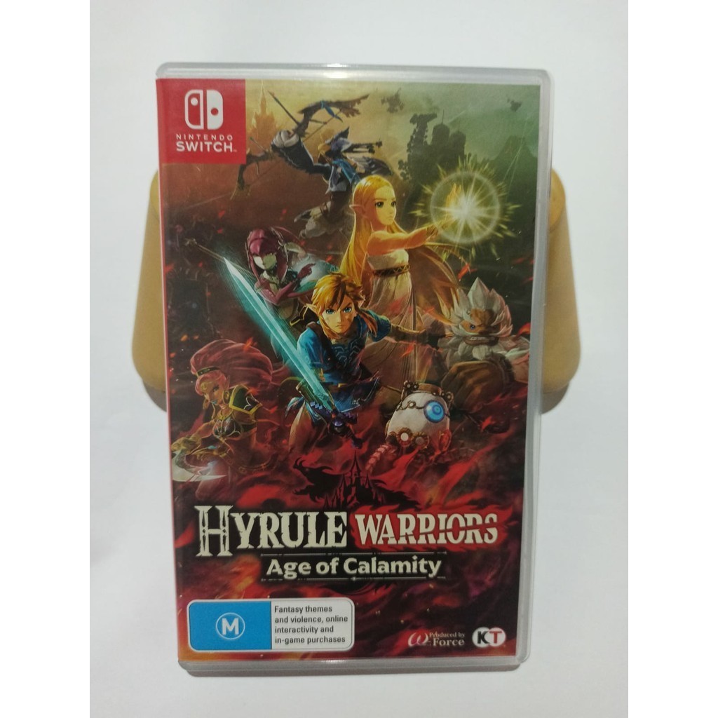 Hyrule Warriors Age of Calamity Switch Shopee Brasil