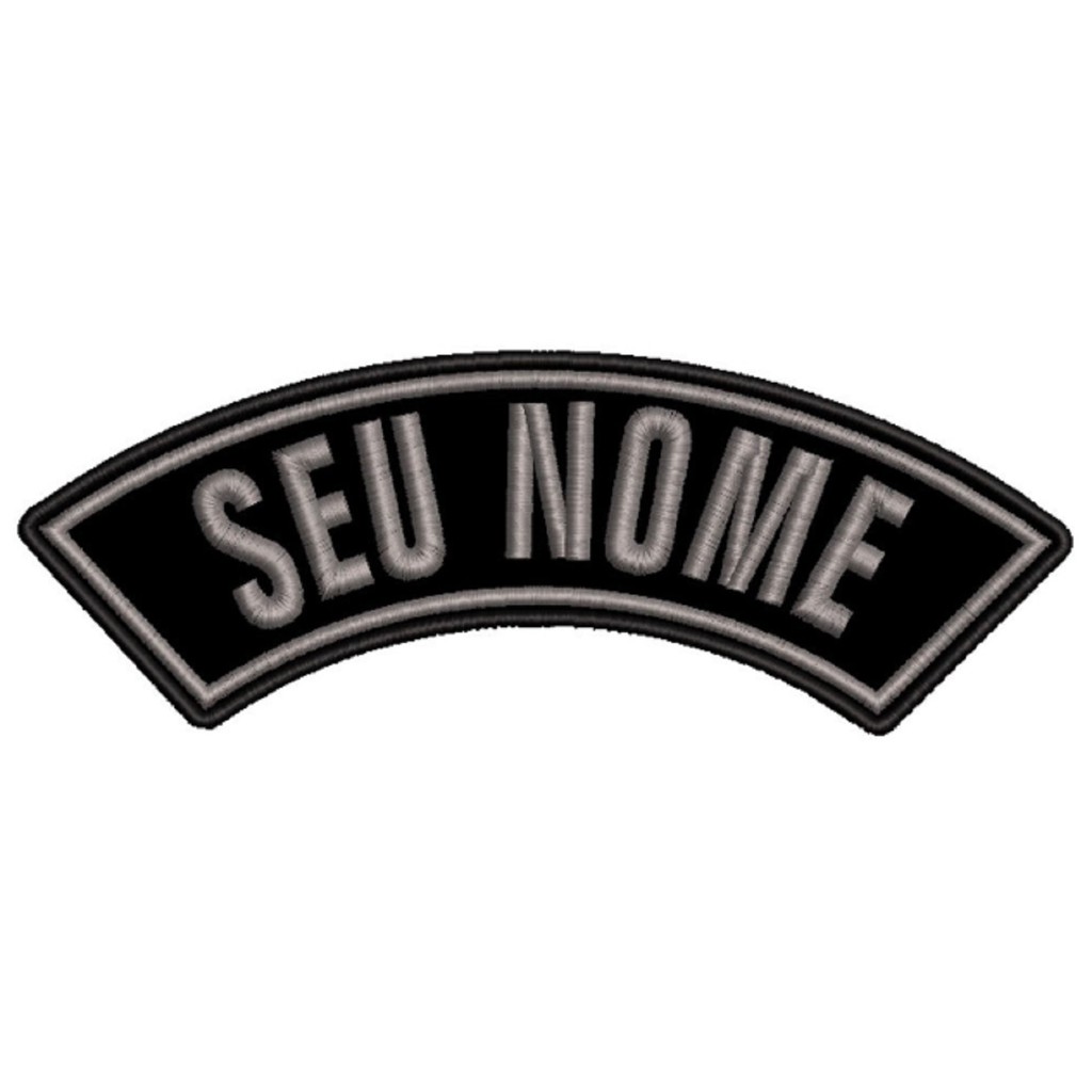 Patch bordado Tarja personalizado | Shopee Brasil