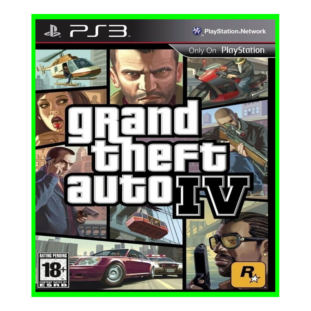 Gta 4 Grand Theft Auto Iv - Ps3 - Leia C/ Atenção Descrição do produto ...