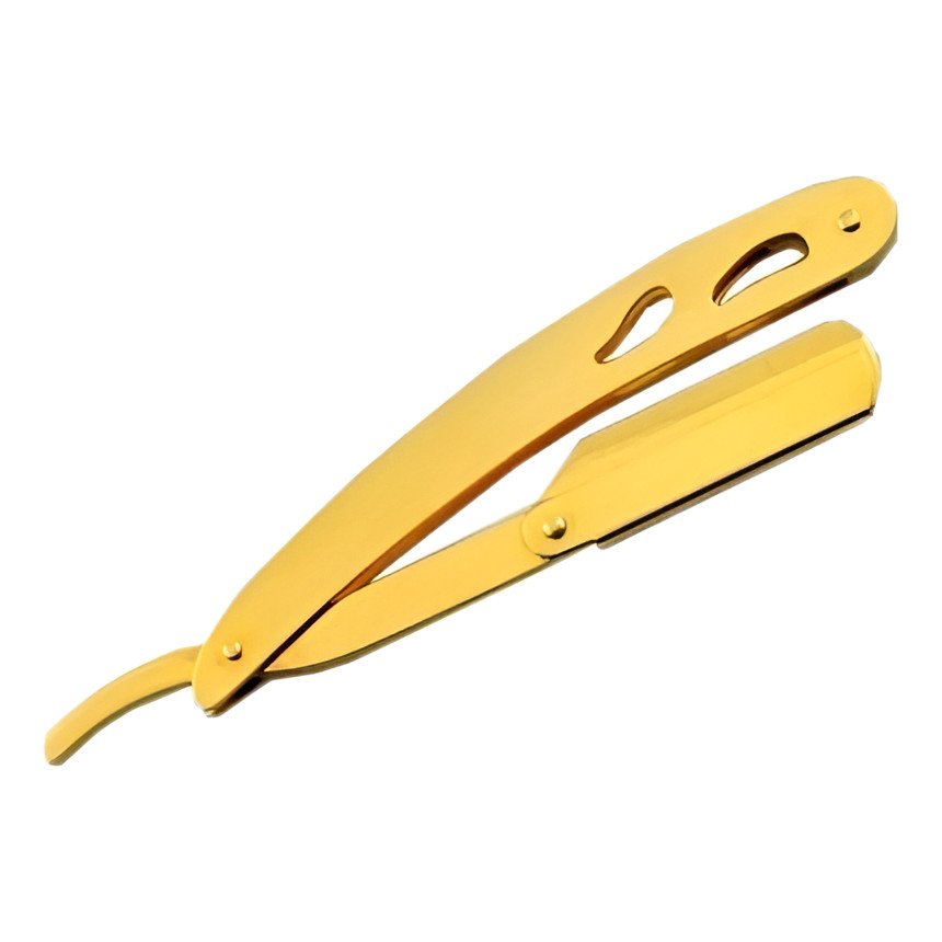 Navalha Navalhete Aço Inox Para Barbear Profissional | Shopee Brasil