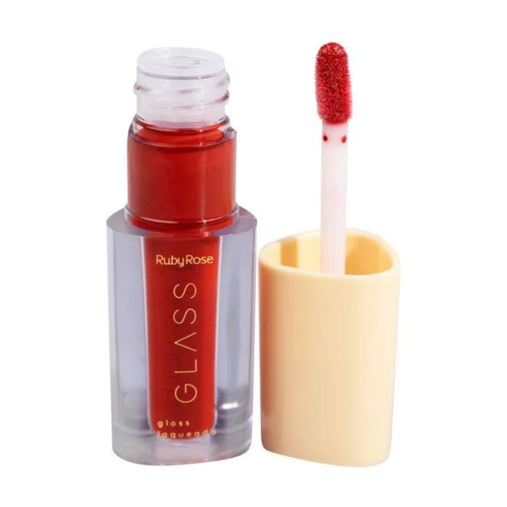 Gloss Laqueado Ruby Rose Linha Glass HB577-4 | Shopee Brasil