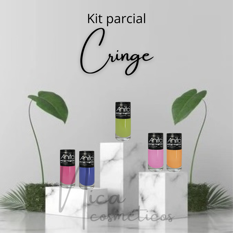 Kit Parcial Esmaltes Anita - Coleção Cringe | Shopee Brasil