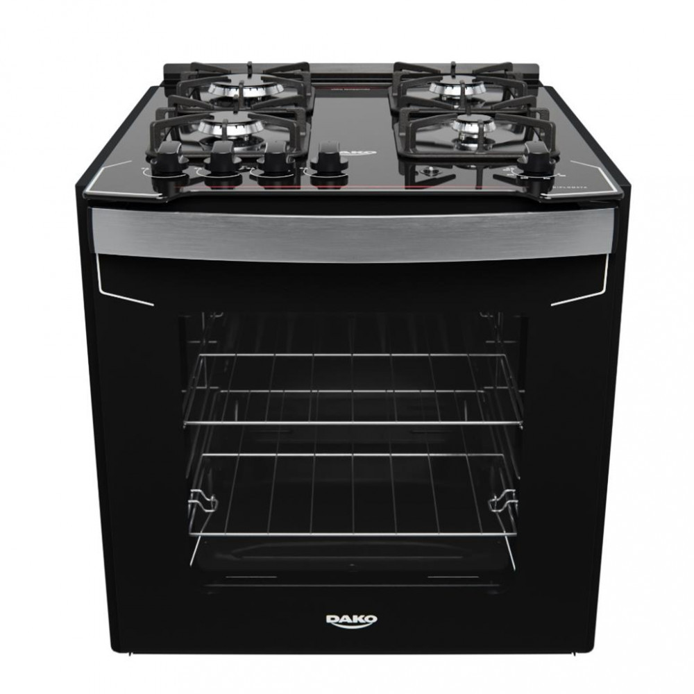 Fogão de Embutir 4 Bocas Dako Diplomata Mesa de Vidro | Shopee Brasil