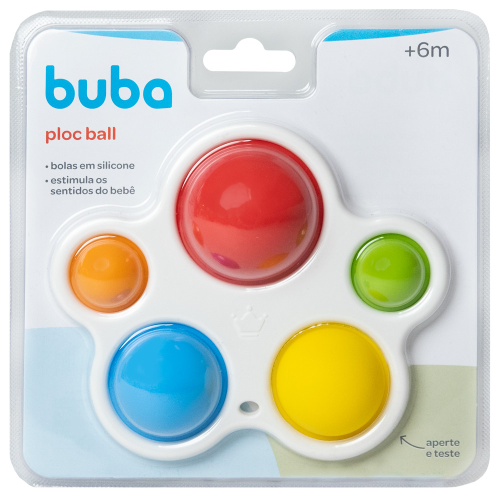 PLOC BALL BUBA BRINQUEDO BUBA | Shopee Brasil