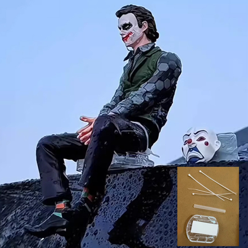 Anime Detetive Quadrinhos Coringa Sentado Mafex Figura De Ação ...