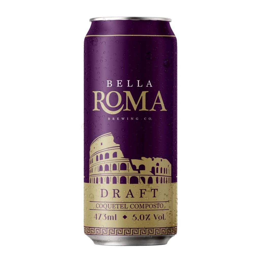 Chopp Vinho Draft Bella Roma 473ml Coquetel Alcoólico Composto | Shopee ...