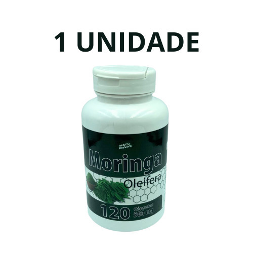 moringa oleifera 100% natural - 120 capsulas de 500 mg | Shopee Brasil