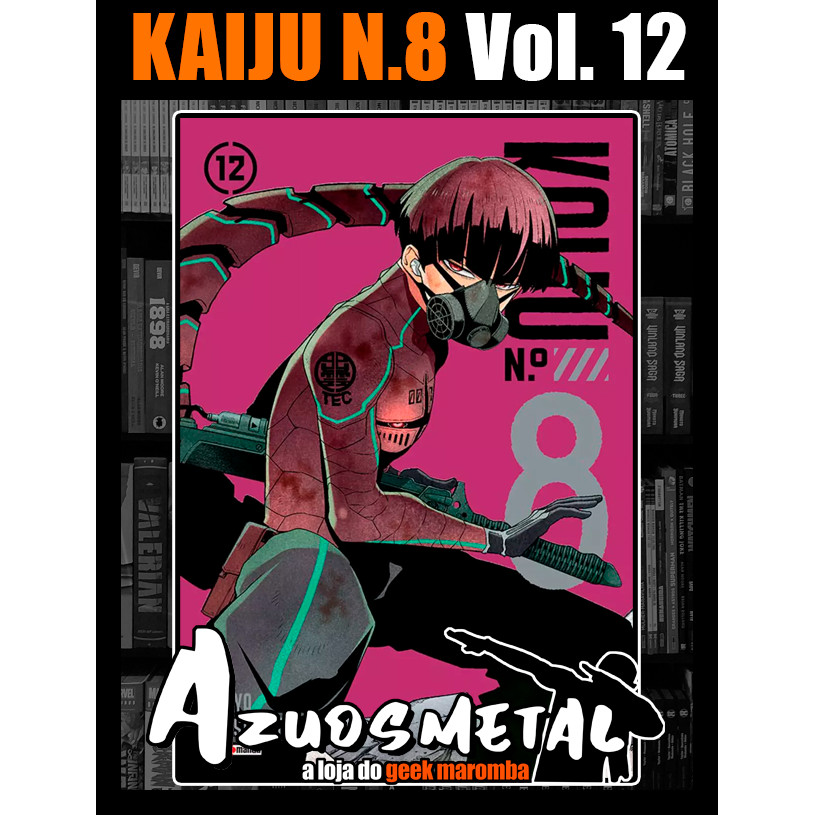 Kaiju Nº 8 - Vol. 12 [Mangá: Panini] | Shopee Brasil
