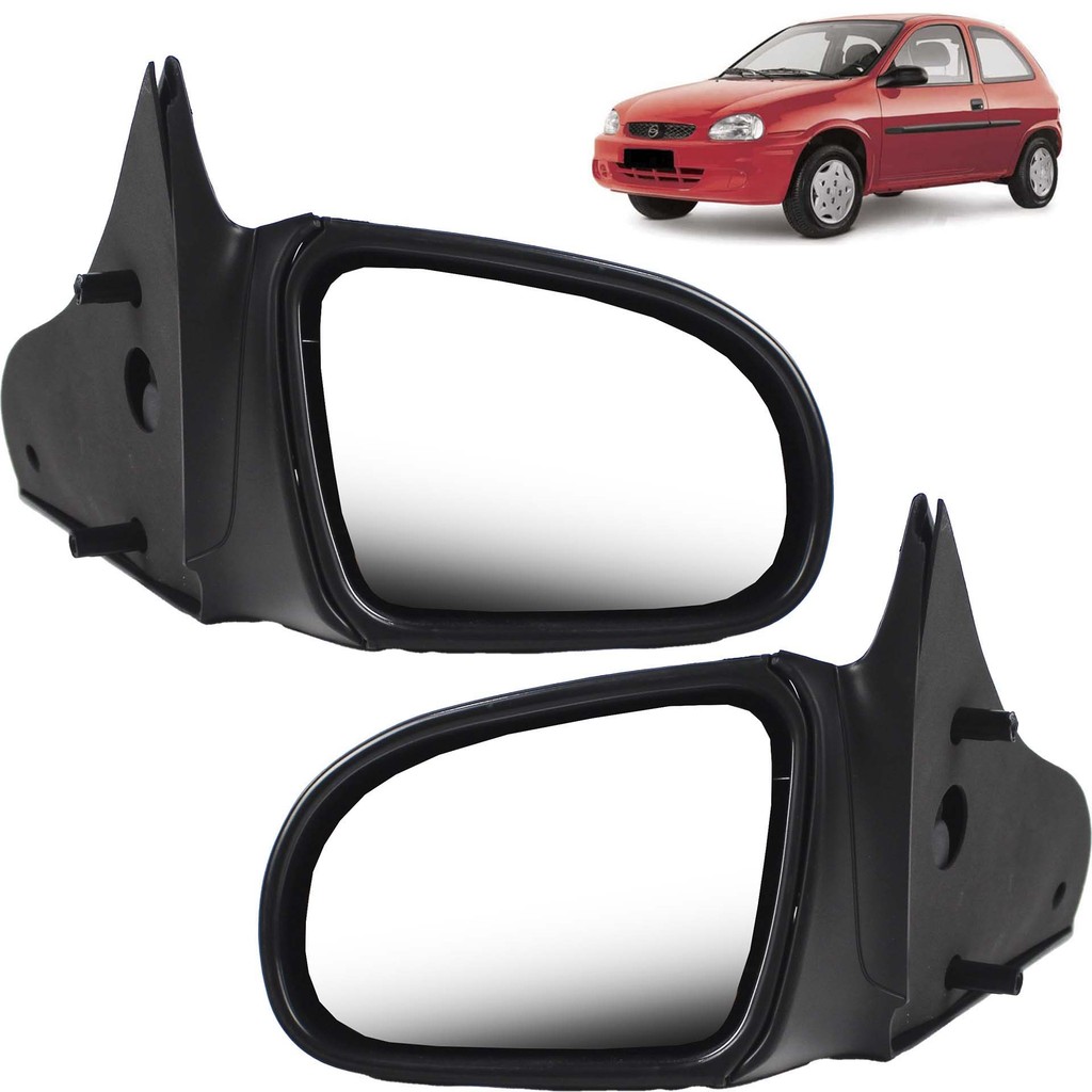 Retrovisor Corsa Sedan Wagon Pickup 1993 a 2002 Sem Controle | Shopee Brasil