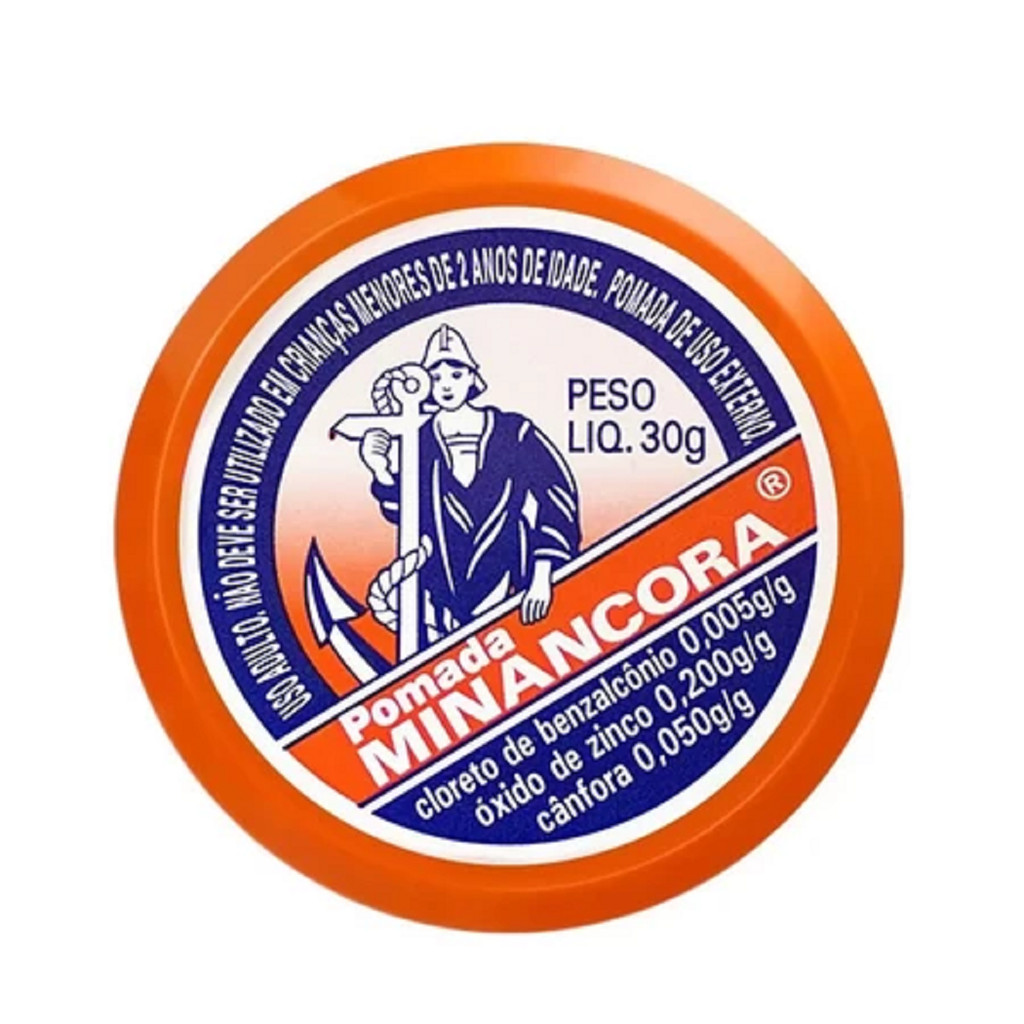 Pomada Minancora 30g - Contra Acnes e Espinhas | Shopee Brasil