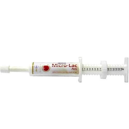 Aditivo Probiotico Microlac Pets para Caes e Gatos 15g | Shopee Brasil
