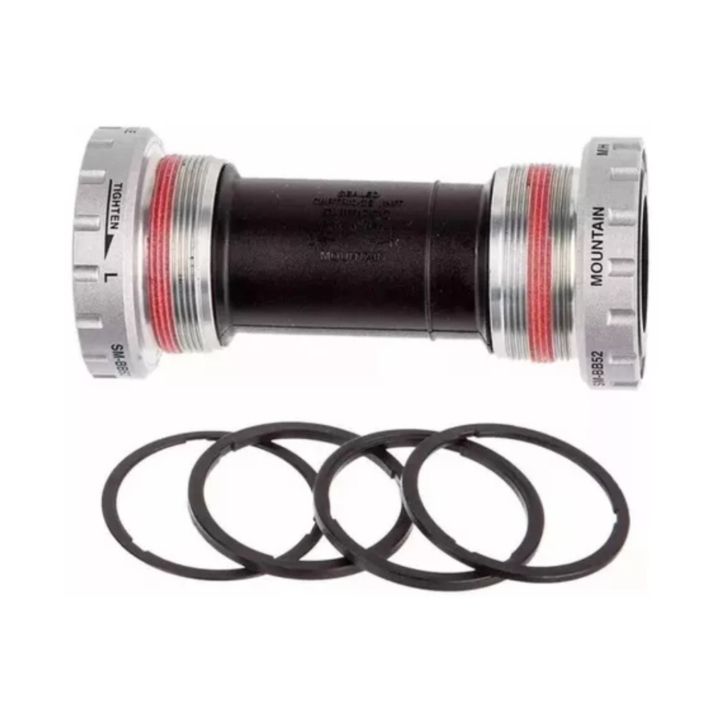 Movimento Central Bike Shimano Deore Sm Bb52 Hollowtech Integrado | Shopee Brasil