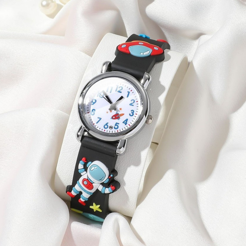 Kegllect Relógio Infantil De Quartzo Com Mostrador Redondo Para ...