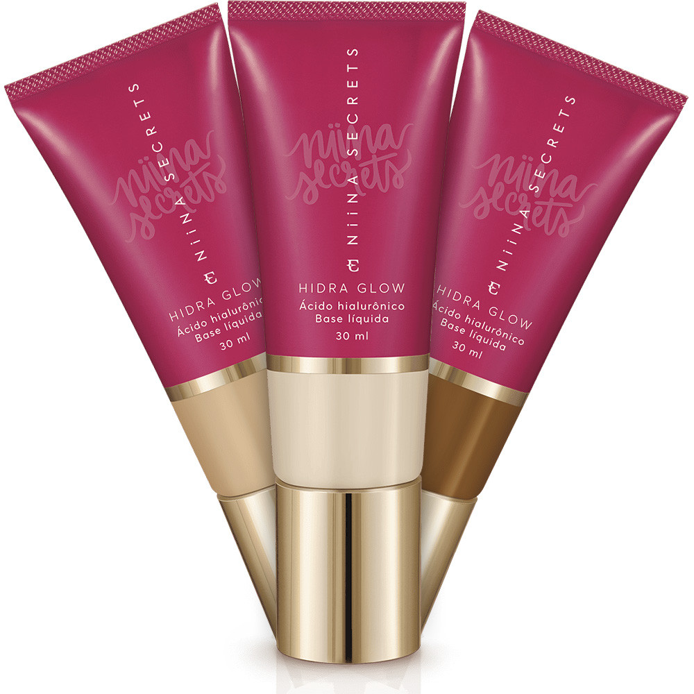 Base Líquida Niina Secrets Hidra Glow 30ml Eudora - [100% ORIGINAL ...