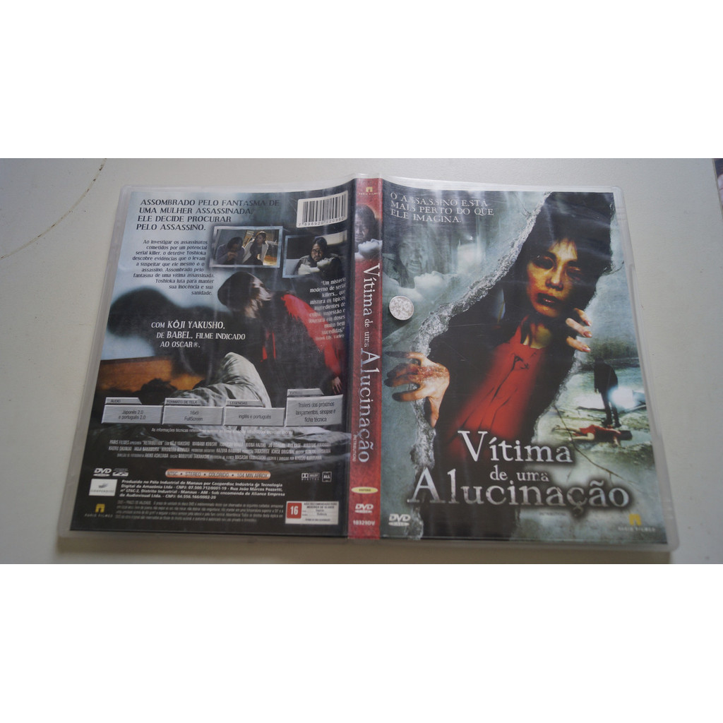 DVD FILME ORIGINAL - VITIMA DE UMA ALUCINAÇAO | Shopee Brasil