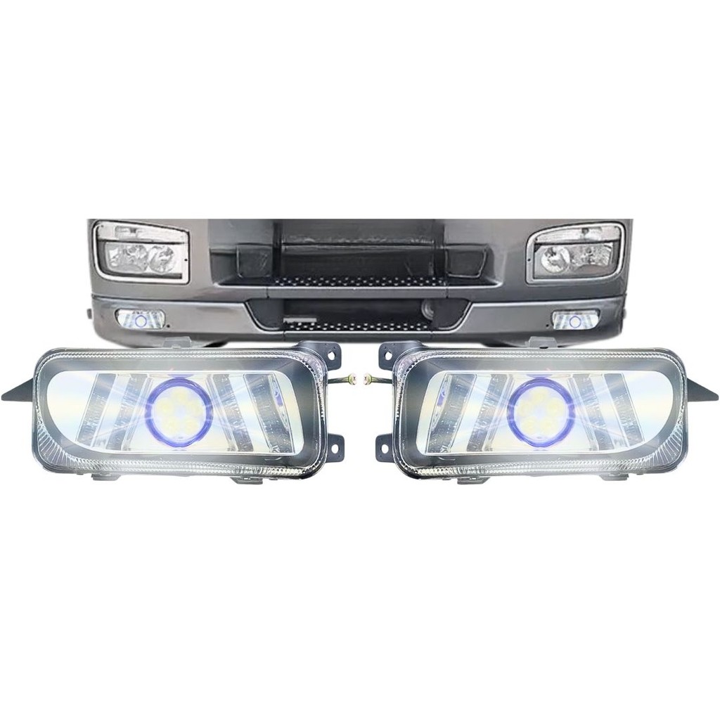 Par Farol Auxiliar Milha Para Axor 06 a 22 Vidro Full Led | Shopee Brasil