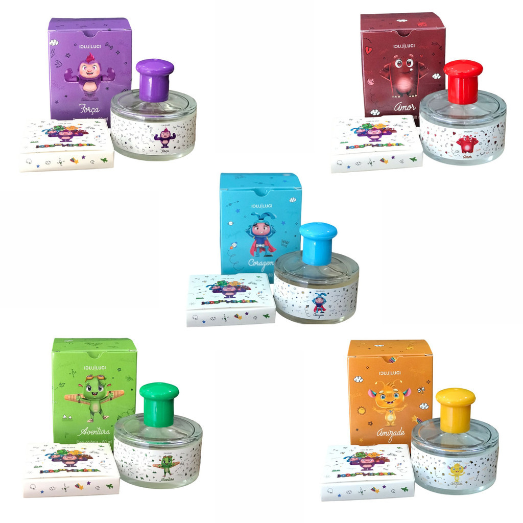Perfume Infantil Linha Sentimentos Luci Luci - 60ml | Shopee Brasil