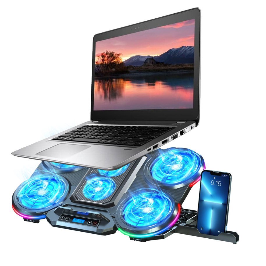 Base Cooler Notebook Gamer Suporte 17 Rgb Led GMRGB | Shopee Brasil