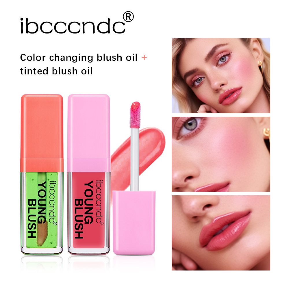 Ibcccndc Young Color Changing Blush Oil , Reage Ao Ph Natural Do Pele ...