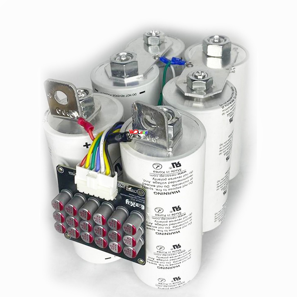 Super Ultra Capacitor Pack 16v 500F Até 10.000 Rms | Shopee Brasil