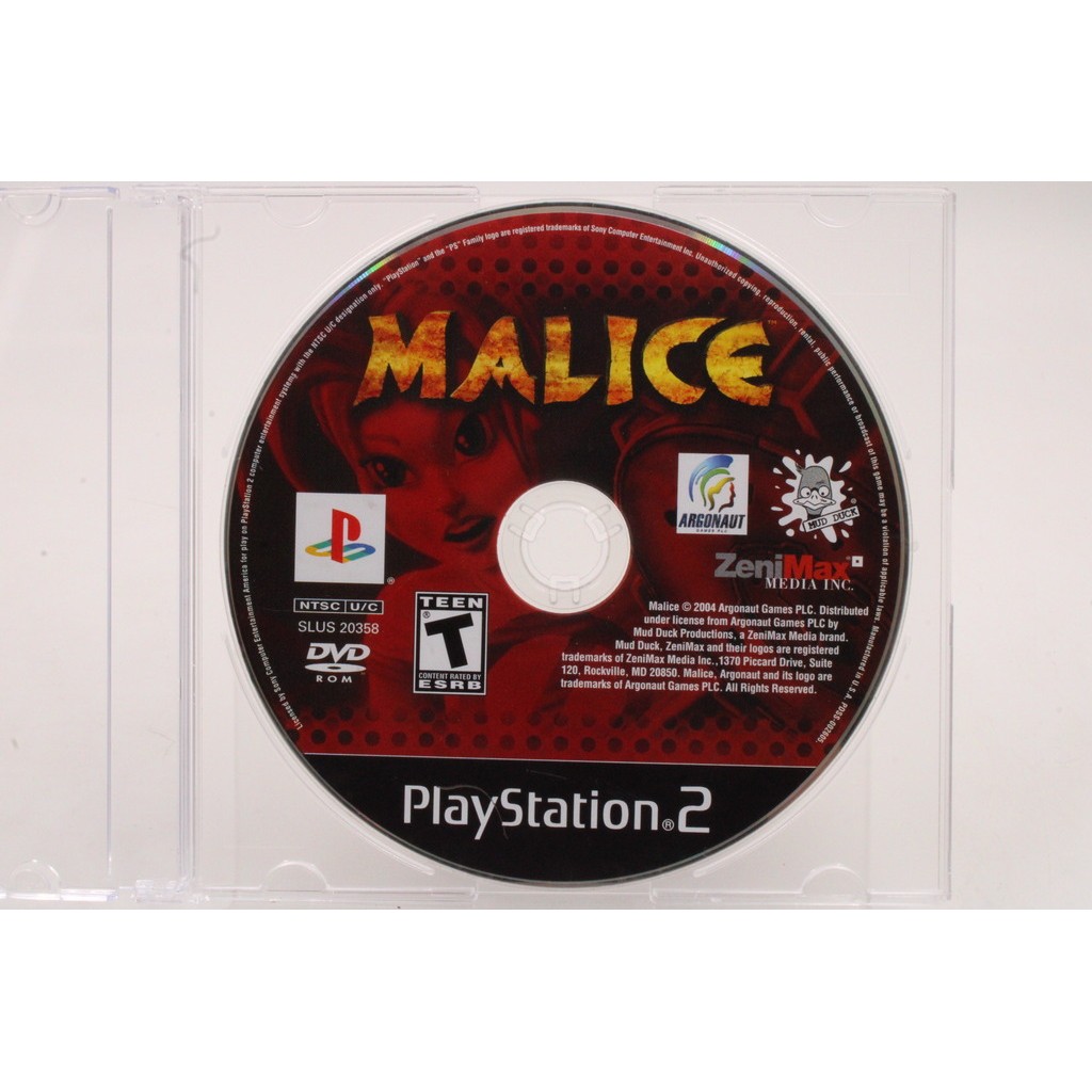 JOGO PS2 - MALICE (1) | Shopee Brasil