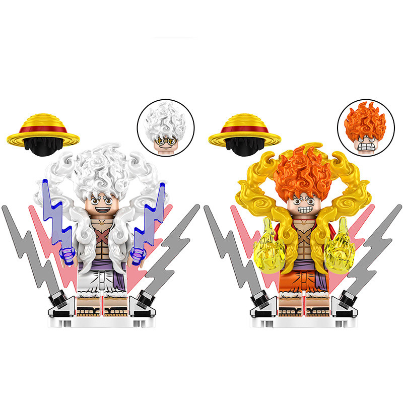 Compatível com Lego X0352 One Piece Wano Country Nicar Luffy Yamato ...