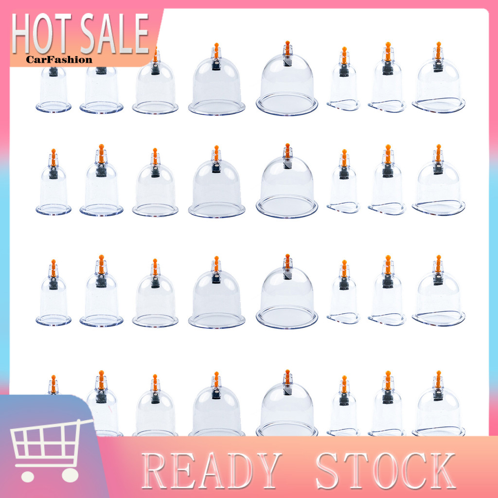 Leg Cupping Cup 32pcs Therapy Kit for Muscle Pain Relief Cellulite ...