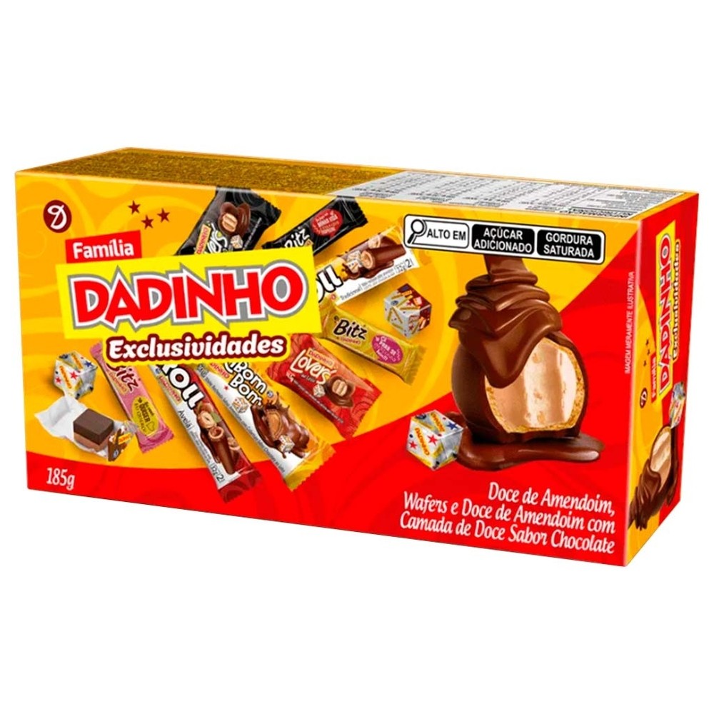 Bombom Exclusividades Família Dadinho 185g - Dizioli | Shopee Brasil