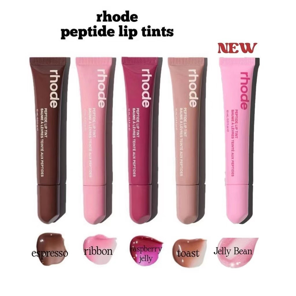 Rhode Lip Gloss Batom De Pele Baunilha Fita/gel Para Os Lábios ...