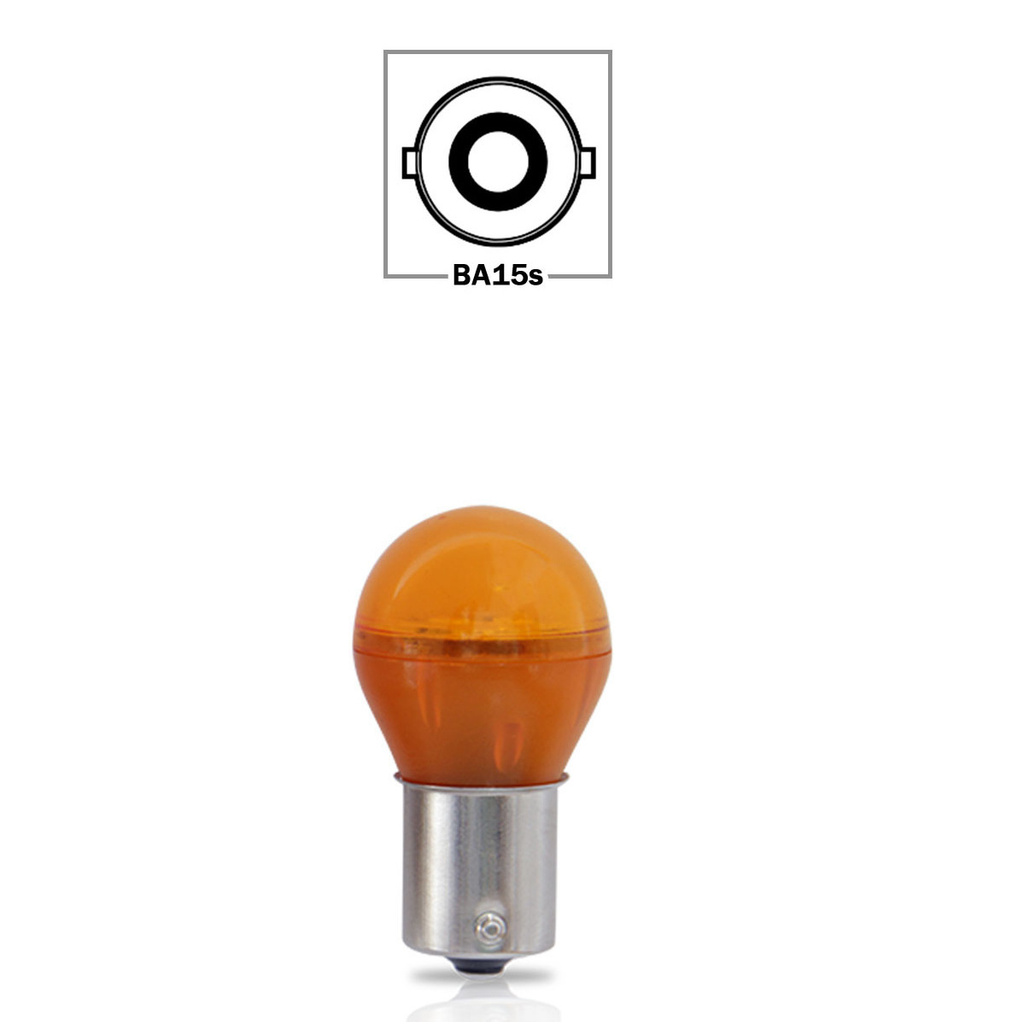 LAMPADA LED 1 POLOS 3W 12V AMARELA | Shopee Brasil