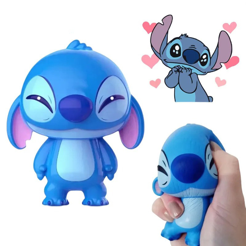 Stitch Estresse Ventilação Alívio Brinquedo Mole Lilo Ponto Doraemon ...