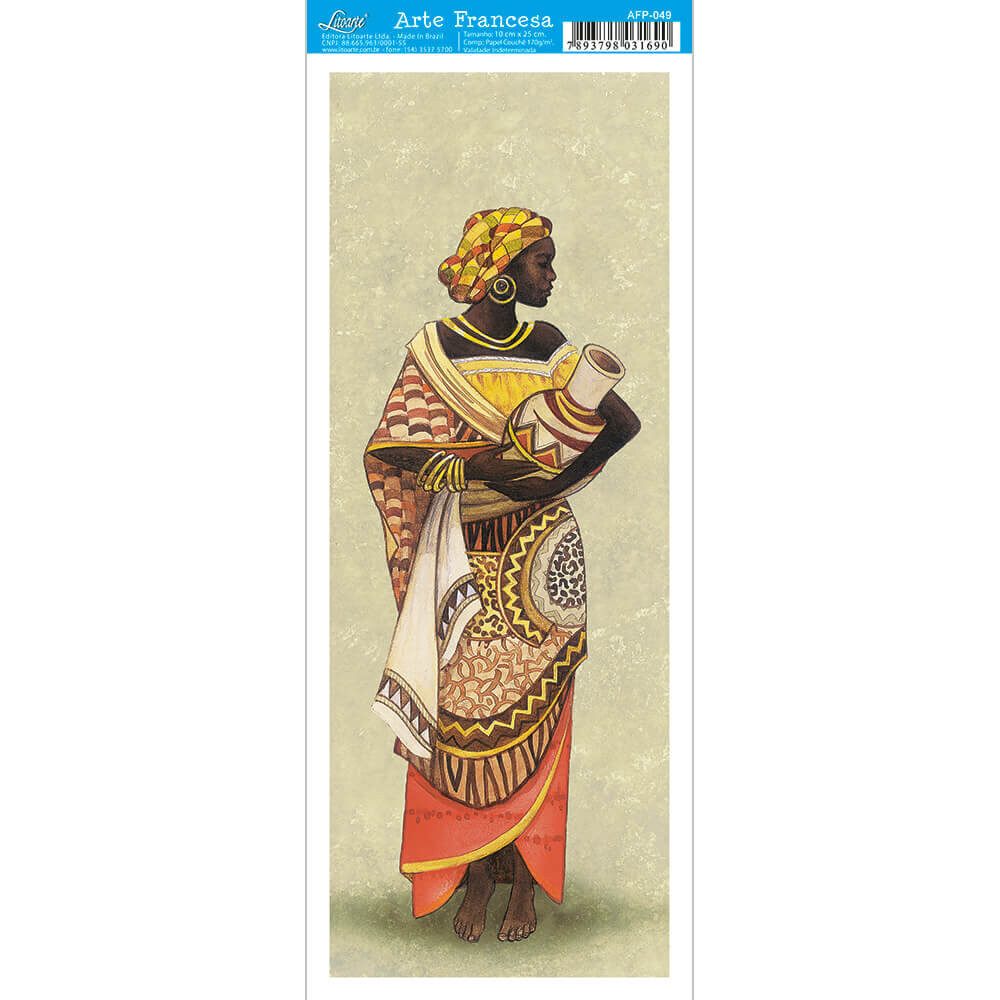 Papel Para Arte Francesa 10x25 AFP-049 Litoarte | Shopee Brasil