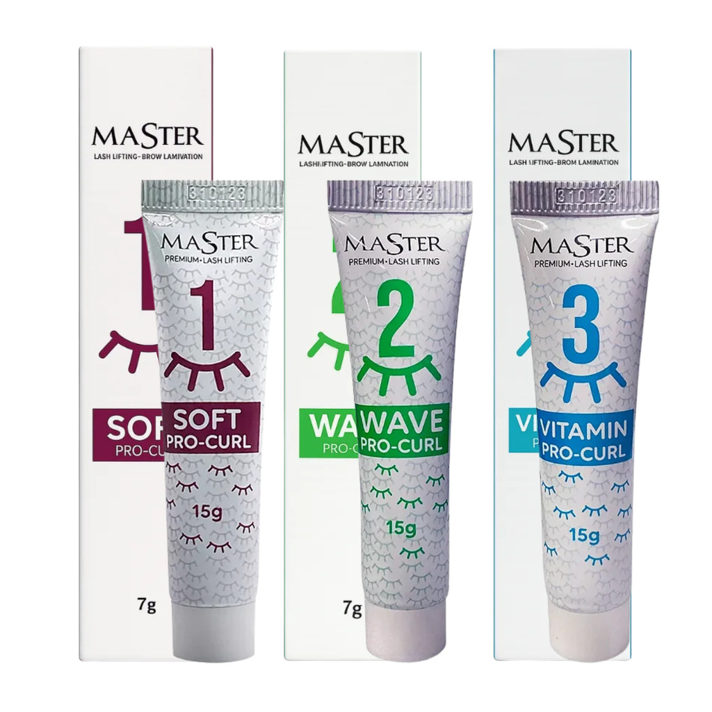Kit Master Passo 1+ Passo 2 + Passo 3- 7g/15g Master Lashlifting ...