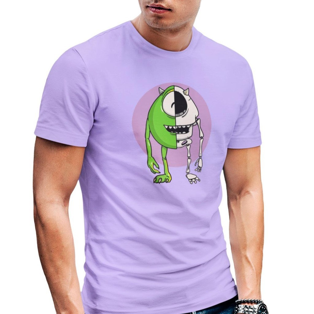 Camiseta Mike Wazowski- 100% Algodão Em 2 Cores New | Shopee Brasil