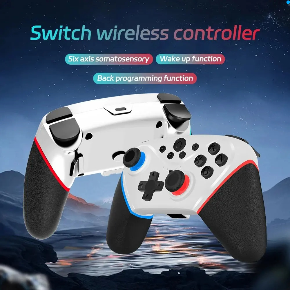 Controle Sem Fios Para Pc, PSX Nintendo switch,IOS, Android Multi-Plataforma com Turbo | Shopee ...