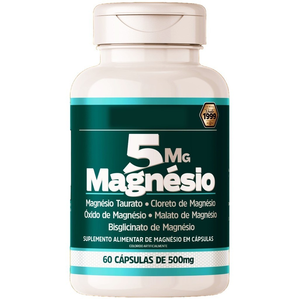 5 Magnésio Complex Magnesium 5+ Magnesium Source | Shopee Brasil