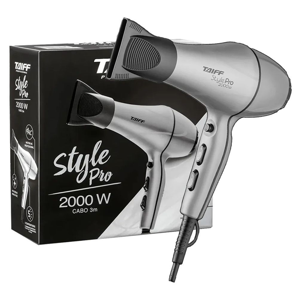 Secador Taiff Style Pro 2000W 127V | Shopee Brasil