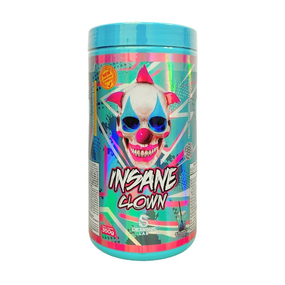 Insane Clown 350g Pré Treino Pre workout - Demons lab | Shopee Brasil