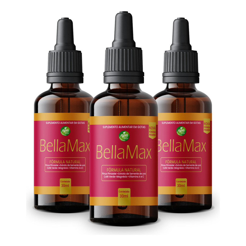 Bella Max - 3 Frascos 90ml - Cuidado Avançado Contra Varizes | Shopee ...