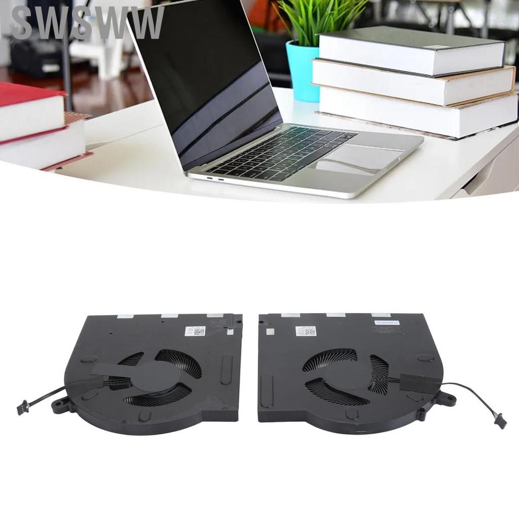 Swsww Laptop Internal Cooler Sturdy 4 Pin Power Connector Enhance Heat ...