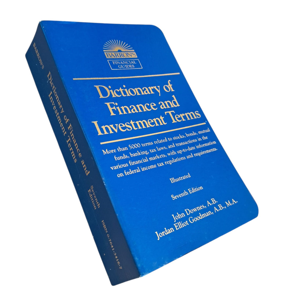 Dictionary of Finance and Investment Terms autor John Downes e Jordan ...
