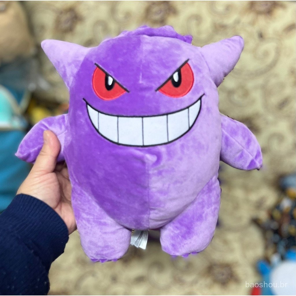 Novo Boneco de Pelúcia Pokémon Pocket Monster Gengar Brinquedo de ...