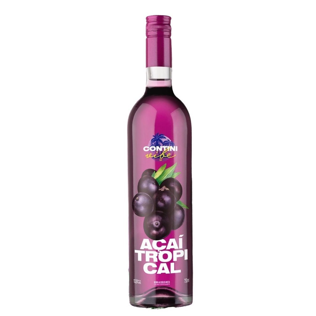Contini Vibe Açai Tropical 750ml | Shopee Brasil