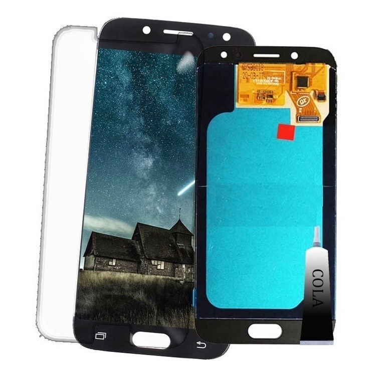 Frontal Tela Display Touch Compatível J7 Pro J730g + Bateria super incell ou Brilho- Gorila ...