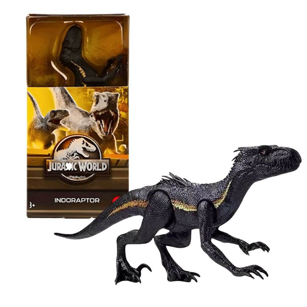 Boneco Jurassic World 15cm - Indoraptor - Mattel GWT49/HPT02 | Shopee ...