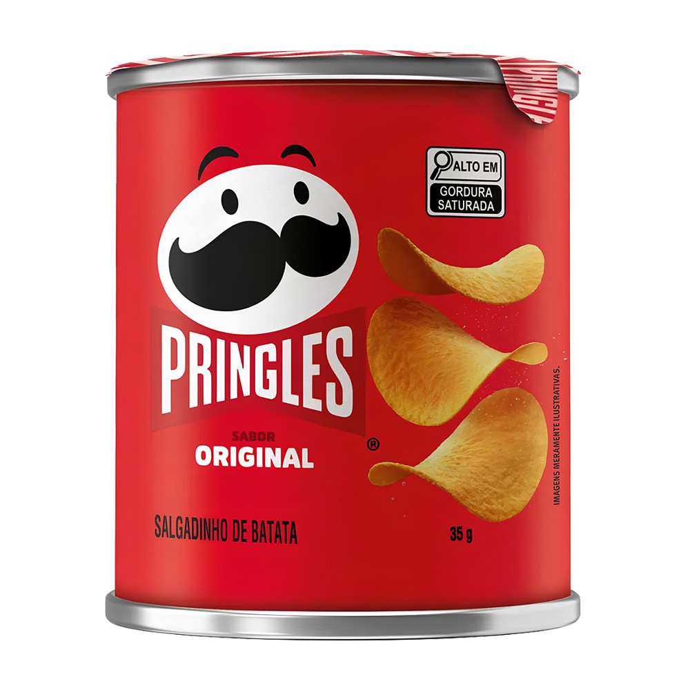 Batata Pringles Sabor Original 35g | Shopee Brasil